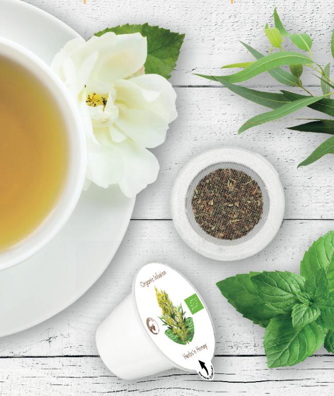 Home compostable certified capsules | BISTROTEA